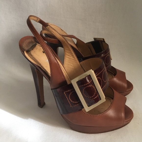 Studio Pollini | Shoes | Pollini Platform Slingbacks Sz 36 | Poshmark